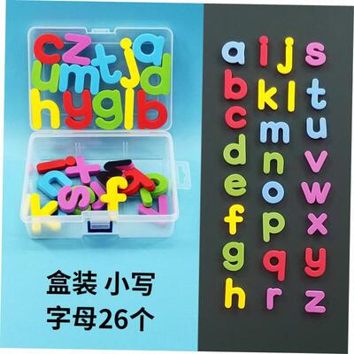 Magnetic Letters 10/26 Pcs Uppercase Lowercase Foam Alphabet