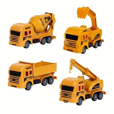 Engineering Vehicle Toys Plastic Construction Excavator Trac