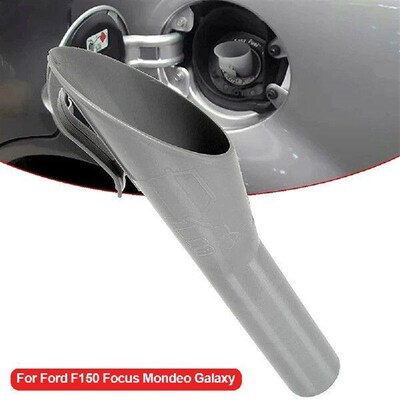 Petrol Fuel Filler Filling Funnel Tube 8U5A-17B068-EB White