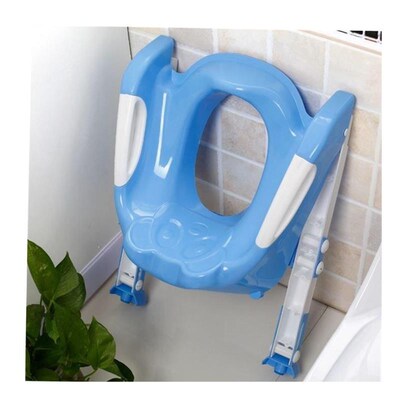 childrens toilet seat ladder toddler trag  for kids fold