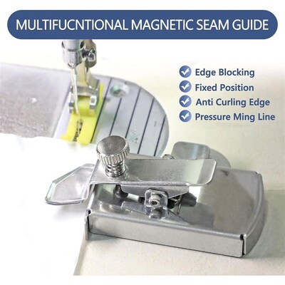 Magnetic Seam Guide for Sewing Machine Multifucntional Strai