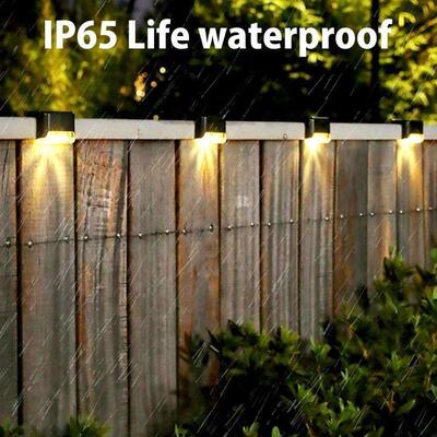 4/8/12/16pcs Solar LED Lights Outdoor Garden Light Deck Lam1