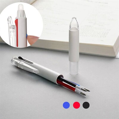 3 in 1 Erasable Gel Pen Set 0.5mm Black Blue Red Refills Mul