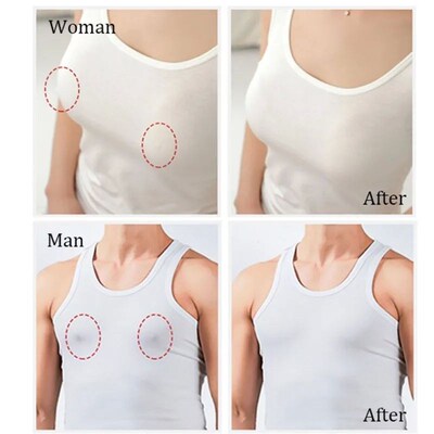 100Pcs Nipple Sticker Disposable Invisible Chest Sticker Non