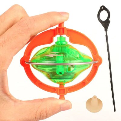 Luminous Music Gyro Imitation LED Light Spinning Top Luminou