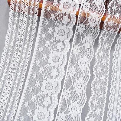 Best Selling 10yards 38kinds Color  White Lace Ribbon Woven