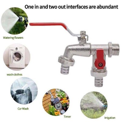 Garden Tools Water Faucet Water Splitter Tap Connecter