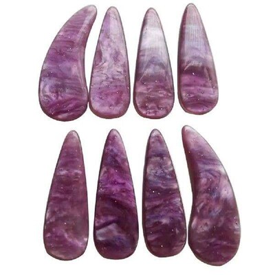 YOUZI 8pcs Guzheng Nail Cover Set Multi-color Guzheng