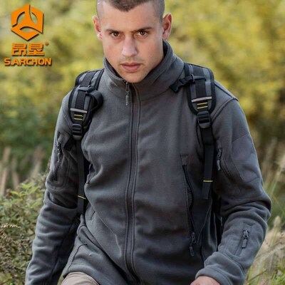 Ang Ken Winter Outdoor Fleece Clothes Mens Warm Thickened D