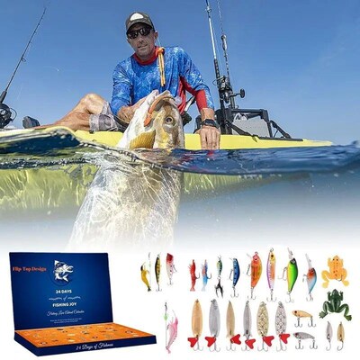 2024 Fishing Tackle Advent Calendar 24 day Christmas Advent