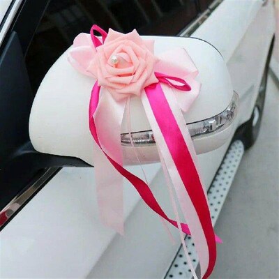 Antenna loops made of ribbon, car loops, decoration, car
