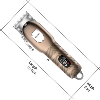 cordless metal housing professional hair trimmer for men bar