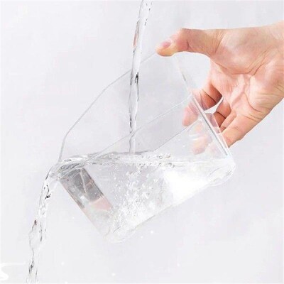 1Pc Small Sand Bath Transparent Hamster Bathroom Sandbox