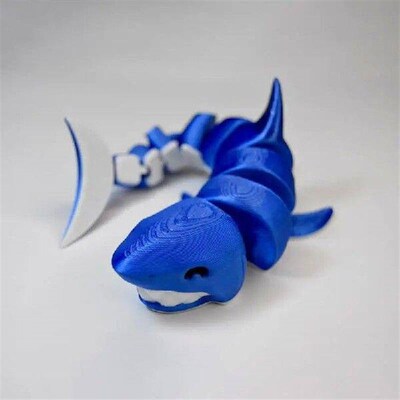 Articulated Animal Three-Dimensional Flexible Articulated