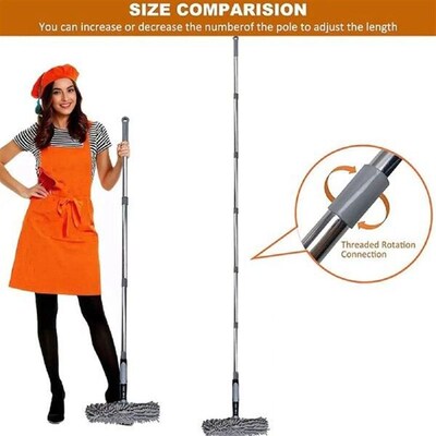 Long Handle ceiling duster  Extendable Cobweb Duster high