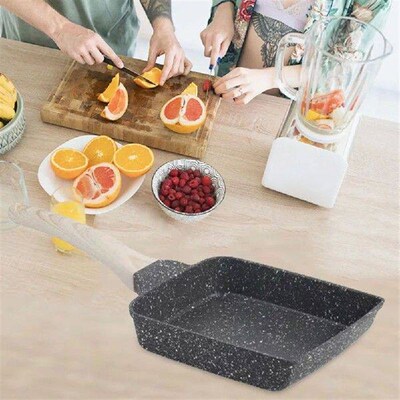 Stone Frying Pan Omelette Non-Stick Fry Egg Pans Pancake