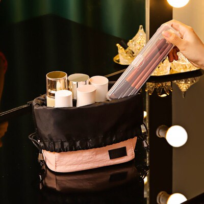 Portable Makeup Brush Organizer Eyebrow Pencil Tableware Cho