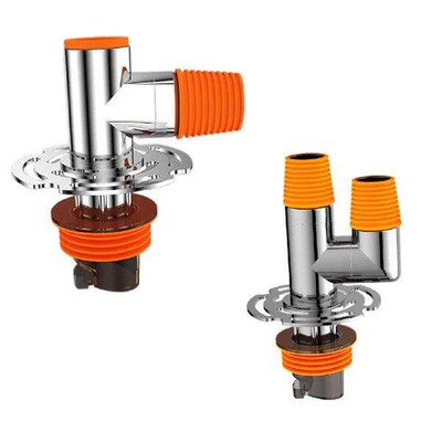 Washing Machine Floor Drain with Pipe Connector Stainless