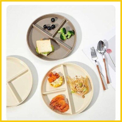 H55A 22cm Microwave Safe Plate Fruit Salad Serving Tray