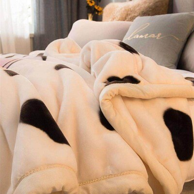 Blankets winter thickened raschel blanket double layer 毛毯
