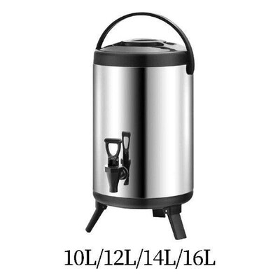 Insulated Barrel Commercial with Spigot Beverage Container