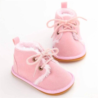 New Snow Baby Booties Shoes Baby Boy Girl Shoes Crib Shoes W
