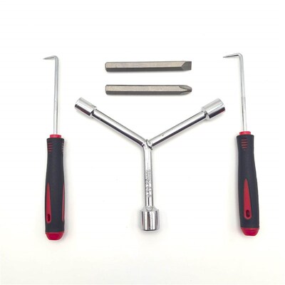 Specialized tools for disassembling washing machines, includ