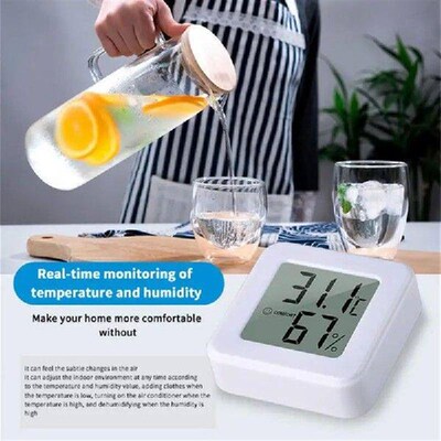 Electronic Digital Refrigerator Thermometer LCD Screen