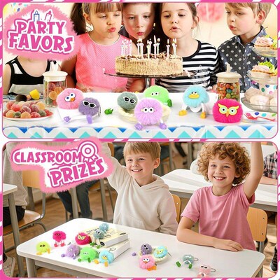 12PACK Kids Keychains: Cute Key Chains For Classroom Prizes