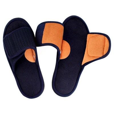 VEL Style Coral Velvet Cotton Slippers Mens Home Slippers T