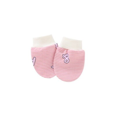 Newborn Antiscratch Mittens Infant Protective Gloves Threade