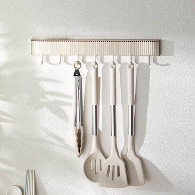 Kitchen No-Drill Fixing Hooks Wall Hanging Coat Hooks Wall-M
