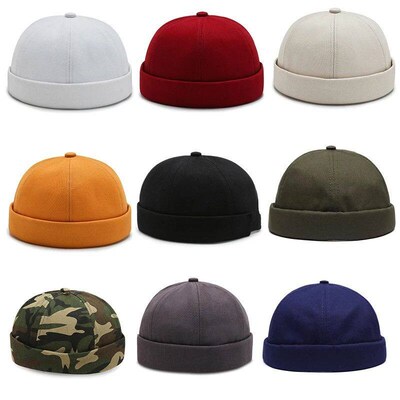 2024 New Hip Hop Beanie Skullcap rendy Color Sreetwear Porta