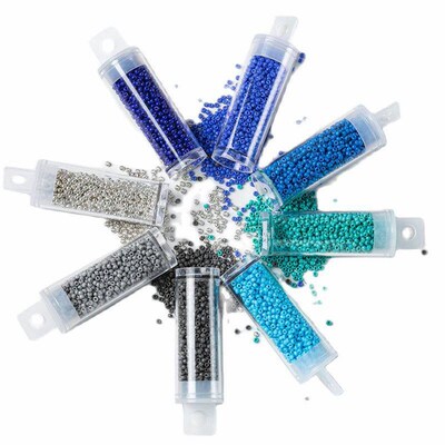 Buy 1 Get 1 Free 1100Pieces/Tube Japanese Glass Round Seedbe