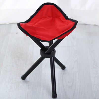 Outdoor Leisure Portable Folding Chair Three-Legged Stool Ca