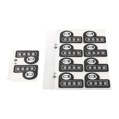 Batteries Identification Replacement Labels Package