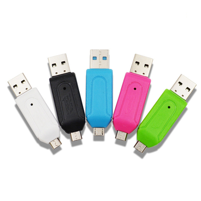 NEW Micro USB & USB 2 in 1 OTG Card Reader High-speed