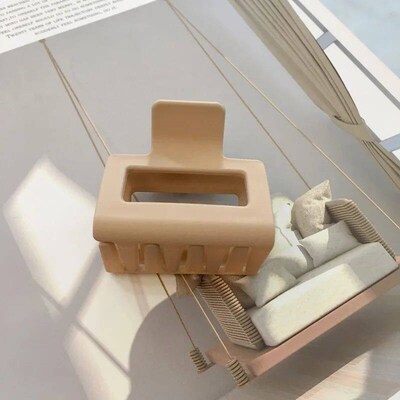 Korea Fashion Women Hair Claws Crab Clamps Charm Solid Small