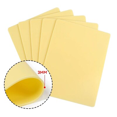 1/3/6/9PCS 15*20*0.3cm Tattoo Practice Fake Skin Sheet Doubl