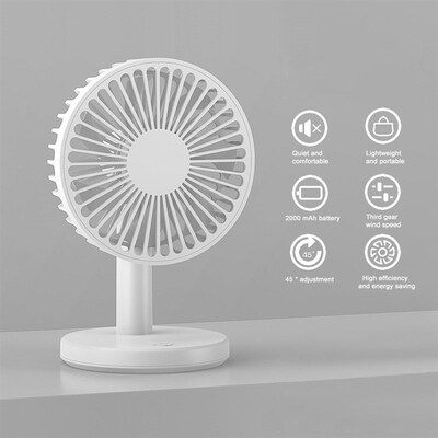 New USB ReChaRgeaBle DeSk FaN PoRtaBle UltRa-qUiet CReative