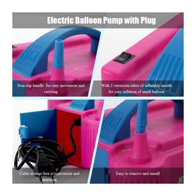 Electric Balloon Air Pump 110V or 220V Air Blower Balloon Tw