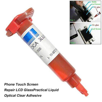 Liquid Optical Clear Adhesive LCD Glass Easy Apply Repair An