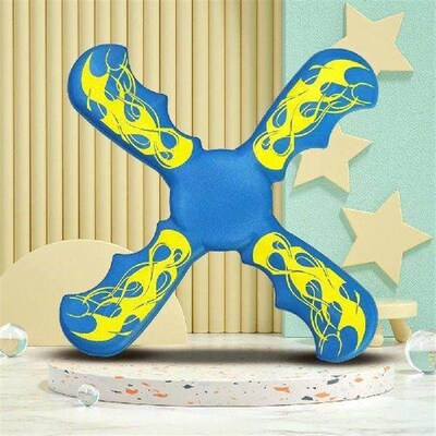 3 Bladed Boomerang Interactive Flying Discs Funny Boomerang