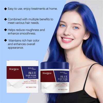 HOEGOA Hydrating Hair Mask - Nourishes Dry, Frizzy Hair for