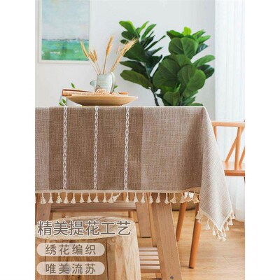 Table Cloth Linen Lace Tablecloth Rectangular Dining Table