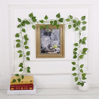 1.8M 3 Style Artificial Plants Green Lvy Leaves Artificial跨