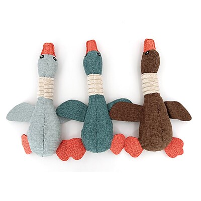 Dog Squeak Toys Wild Goose Sounds Toy Cleaning Teeth Puppy D