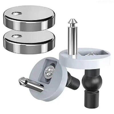 2pcs Toilet Hinge Fixings Universal Fix Expansion Screw for
