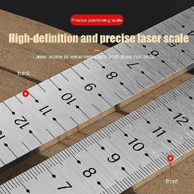 Stainless Steel Leveling Ruler Brick Tile Height Marking