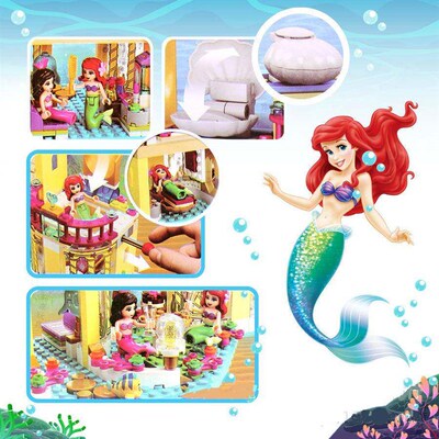 Buldng Blocks frends Beauty And The Beast Prncess Castle